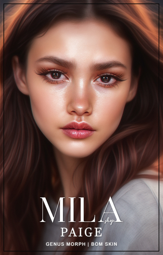 Second Life Marketplace - .MILA. Paige Skin [Brownie] GENUS MORPH